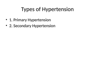 Hypertension_Presentation best for present | PPTX