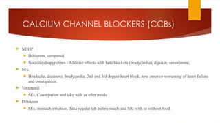 Hypertension Revision and Recall (Pharmacotherapy) | PPT