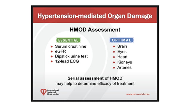 Hypertension & target organ damage ug.pptx | Heart and Cardiovascular ...