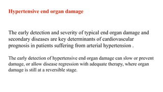 Hypertension & target organ damage ug.pptx
