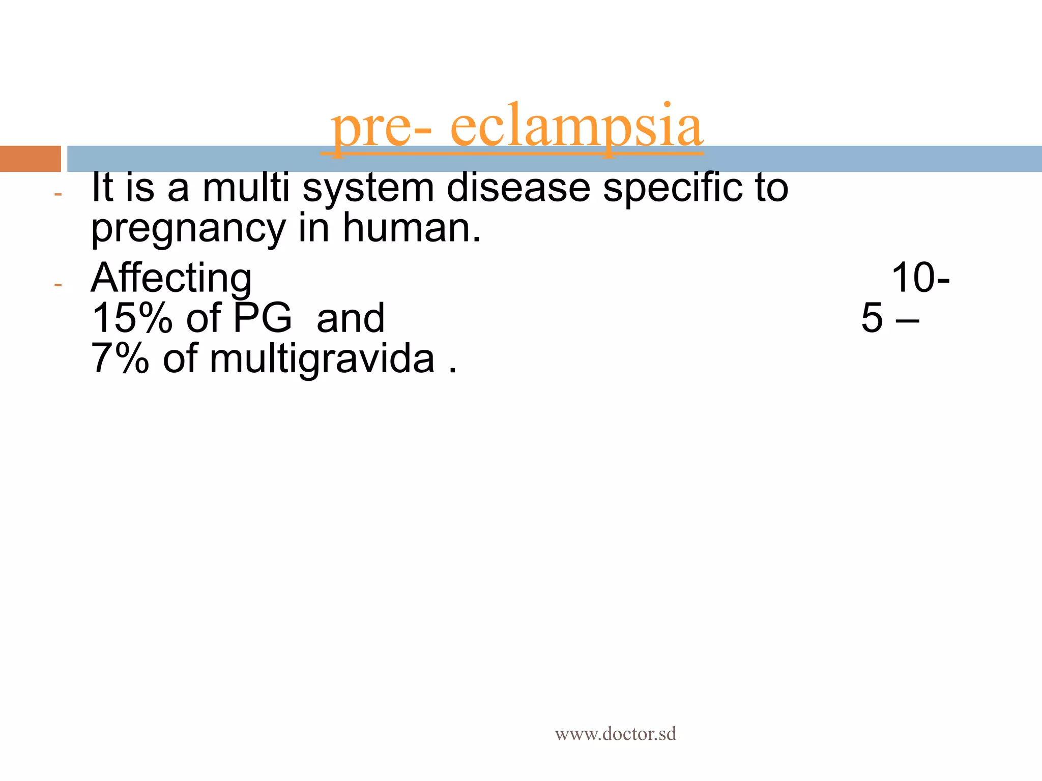 Hypertensive Disorder of Pregnancy | PPT
