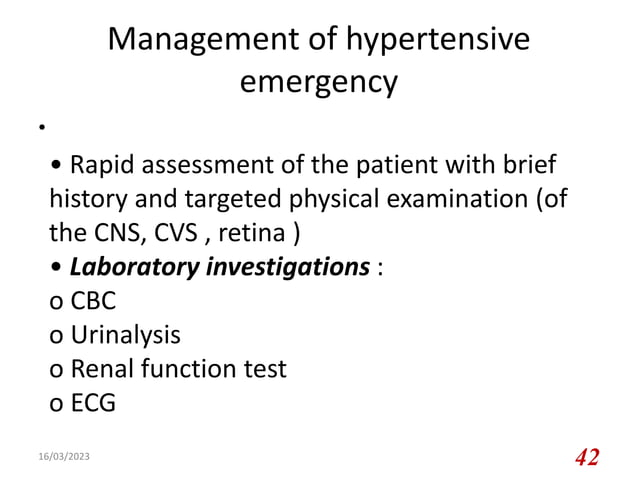 HYPERTENSIVE CRISIS.pptx@12345567888865432457 | PPT