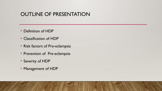 Hypertensive Disorder In Pregnancy (Education) | PPT