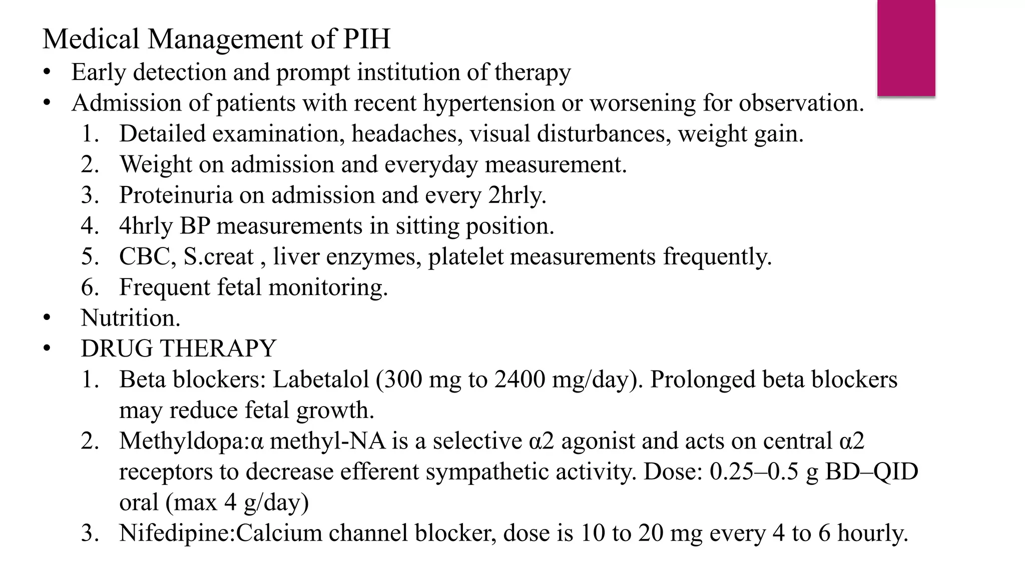 Hypertensive disorders in pregnancy | PPTX