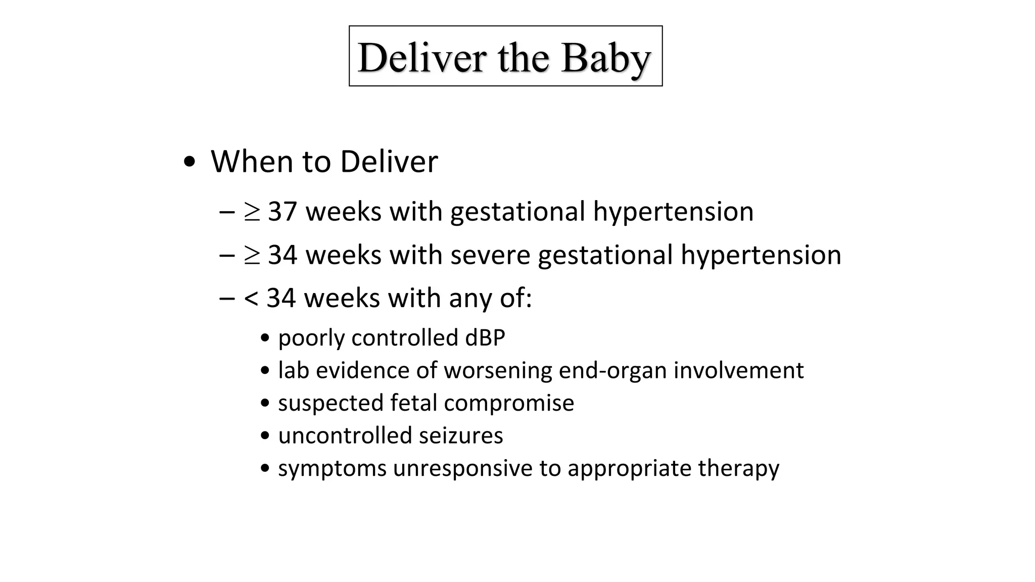 Hypertensive disorders in pregnancy | PPTX