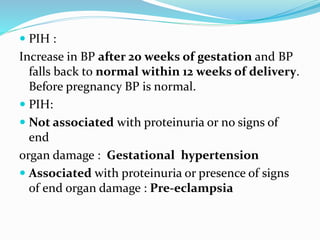 Hypertensive Disorders in Pregnancy.pptx | Pregnancy | Reproductive Health
