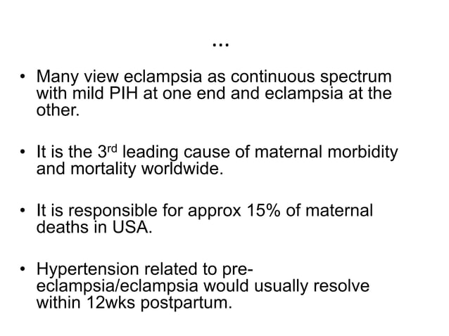Hypertensive Disorders in Pregnancy, ( PIH)ppt | PPT