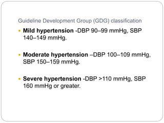 Hypertensive disorders in pregnancy recent guidelines fogsi 2014 | PPTX
