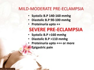 Hypertensive disorders of pregnancy | PPTX