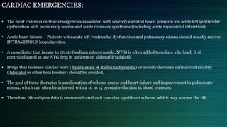 Hypertensive emergencies | PPTX | Heart and Cardiovascular Diseases ...