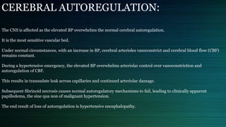 Hypertensive emergencies | PPTX