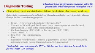 Hypertensive emergencies | PPT
