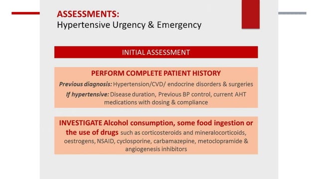 "Hypertensive Emergencies: Urgent Management and Treatment Protocols ...