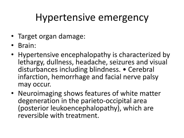 Hypertensive crisis | PPT