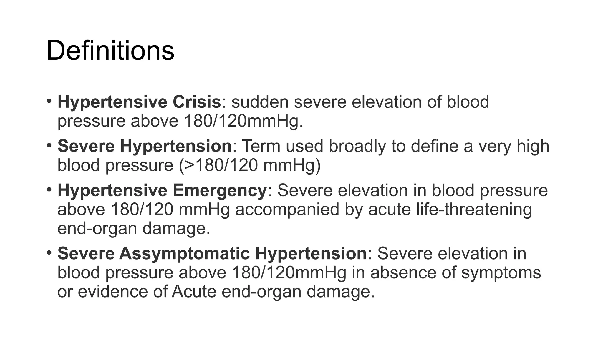 Hypertensive emergency.pptxbbbbbbbbbbbbbbb | PPTX