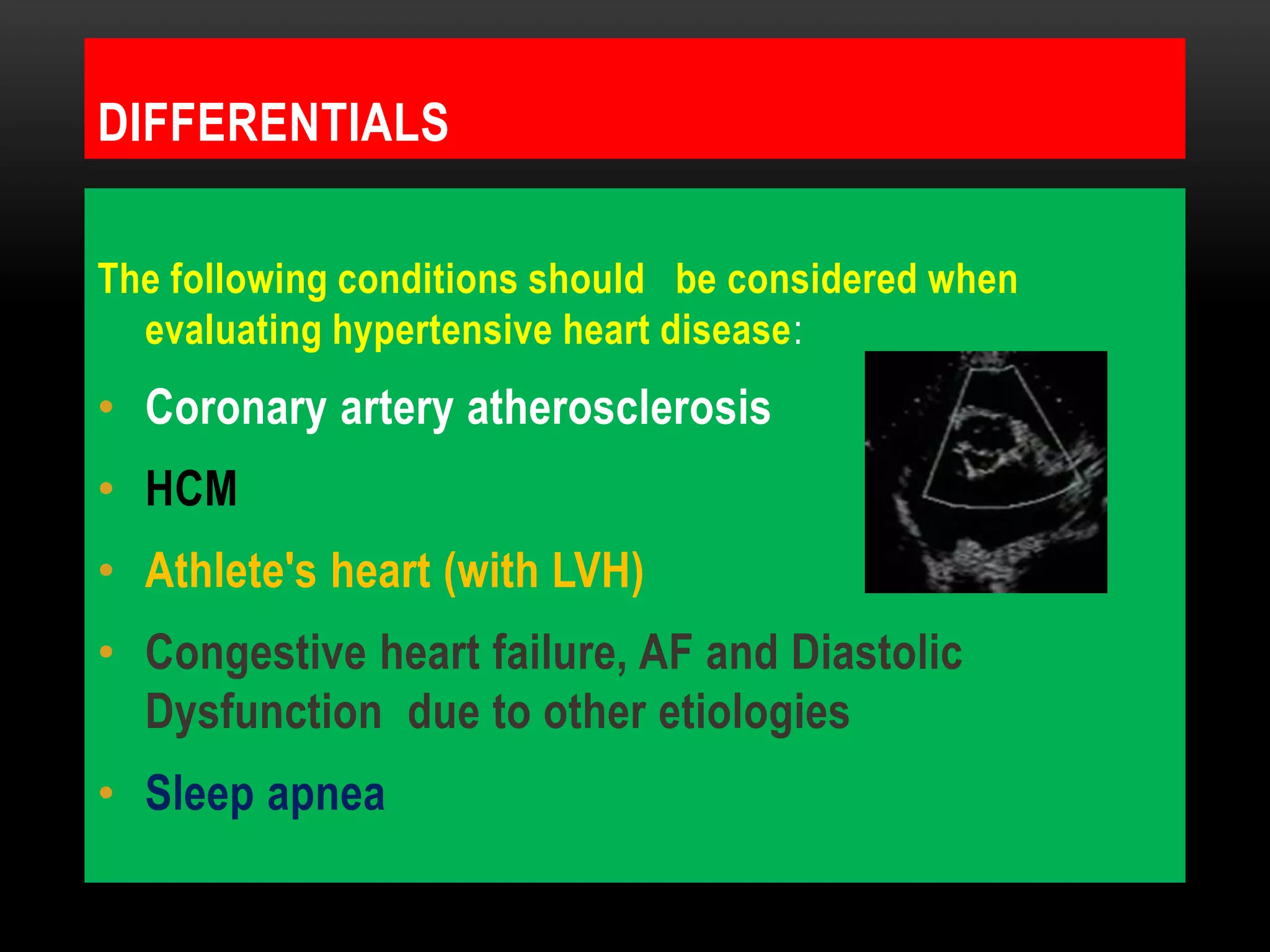 Hypertensive heart disease | PPTX