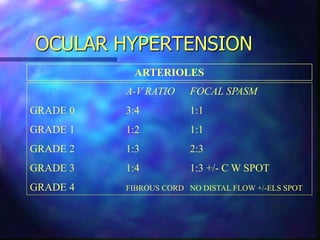 Hypertensive retinopathy | PPT