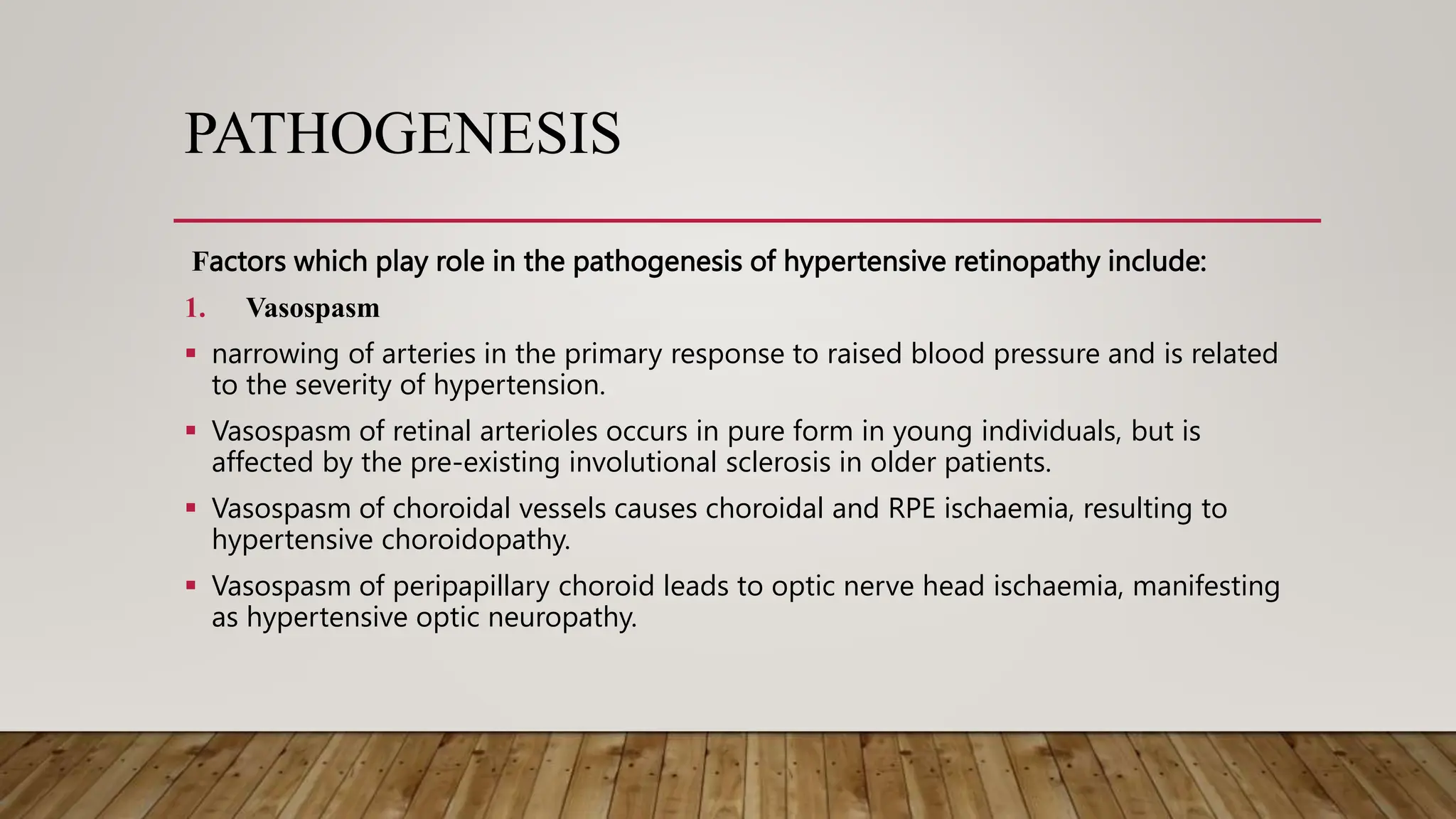 HYPERTENSIVE RETINOPATHY.2023 12111325246pptx | PPTX