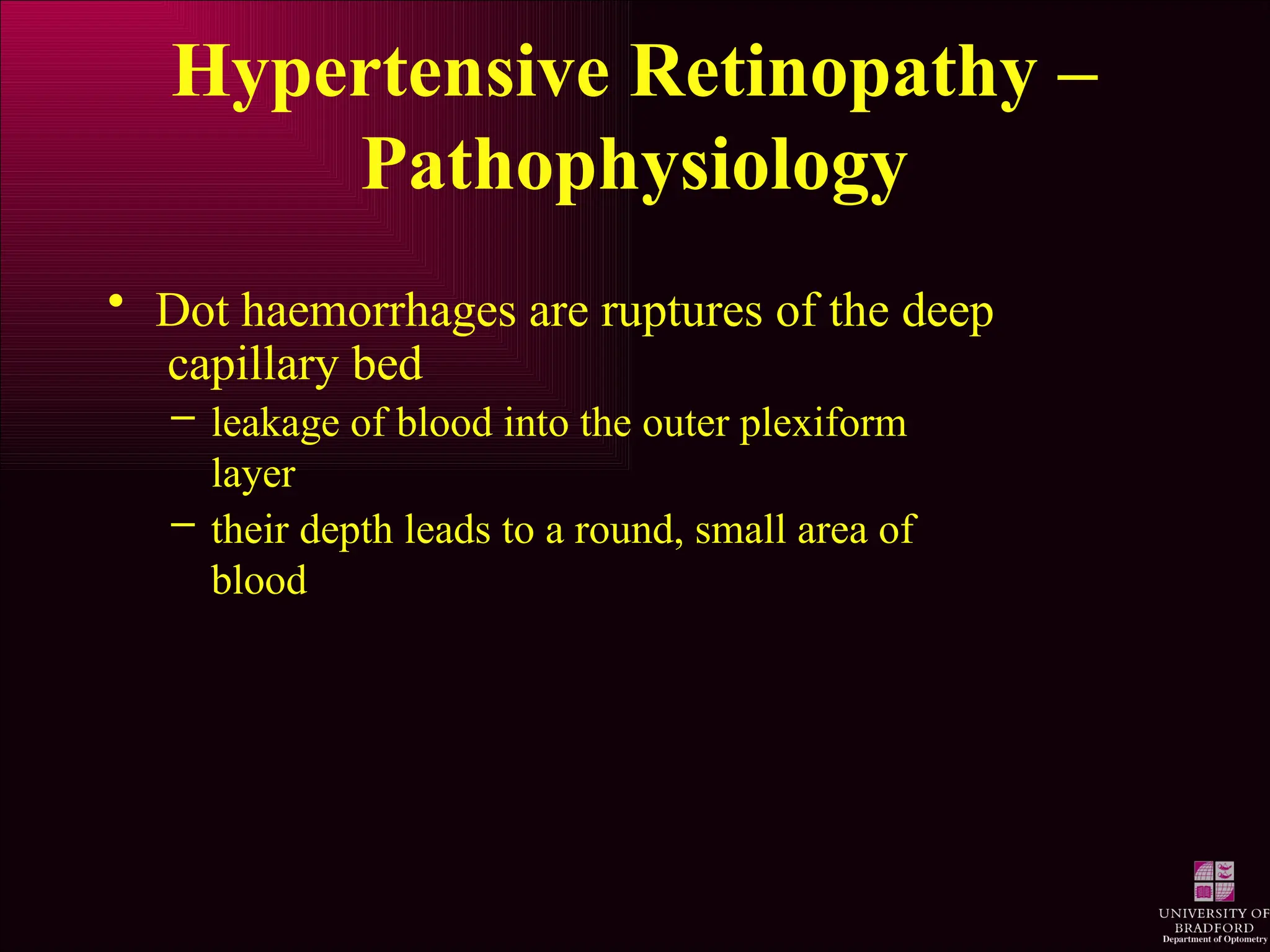 Hypertensive retinopathy.pptx for post graduates | PPTX