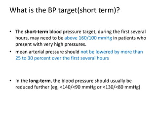 Hypertensive urgency and emergency.pptx