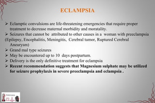 Hypertention in pregnancy | PPTX