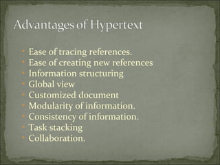 Hypertext | PPT