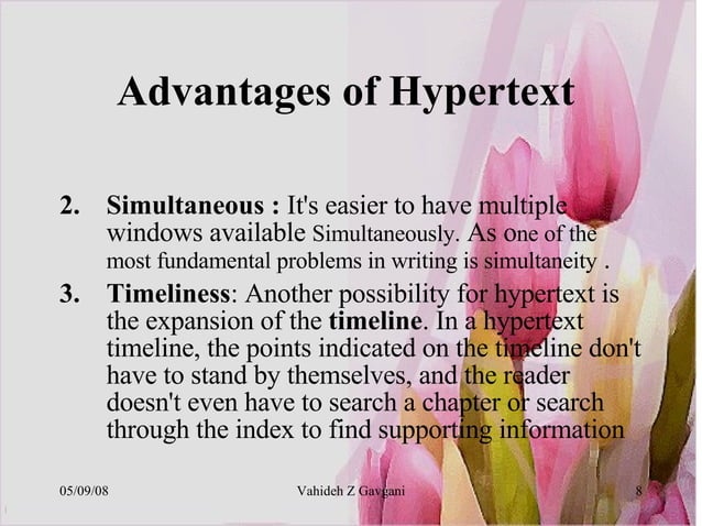 Hypertext | PPT | Computing | Technology & Computing