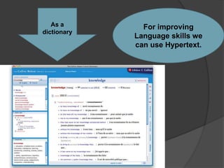 Hypertext, hypermedia and multimedia | PPTX