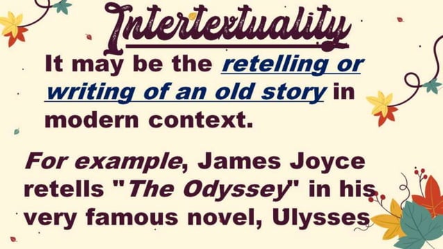 Hypertext & intertext - Reading and writing Skills - grade 11 - 2nd sem | PPTX