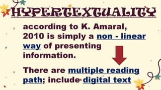Hypertext & intertext - Reading and writing Skills - grade 11 - 2nd sem ...