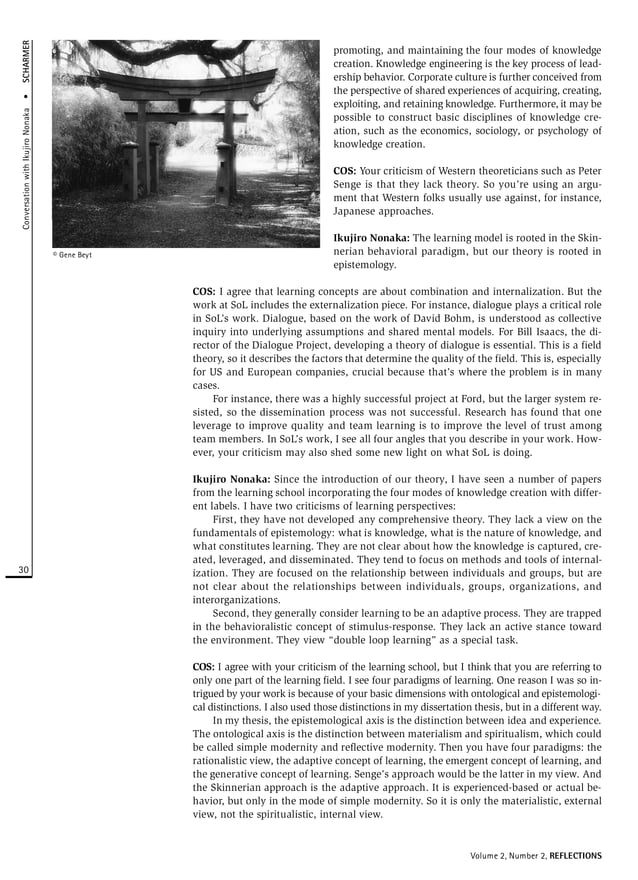 Hypertext organization ikujiro nonaka interview | PDF | Business ...