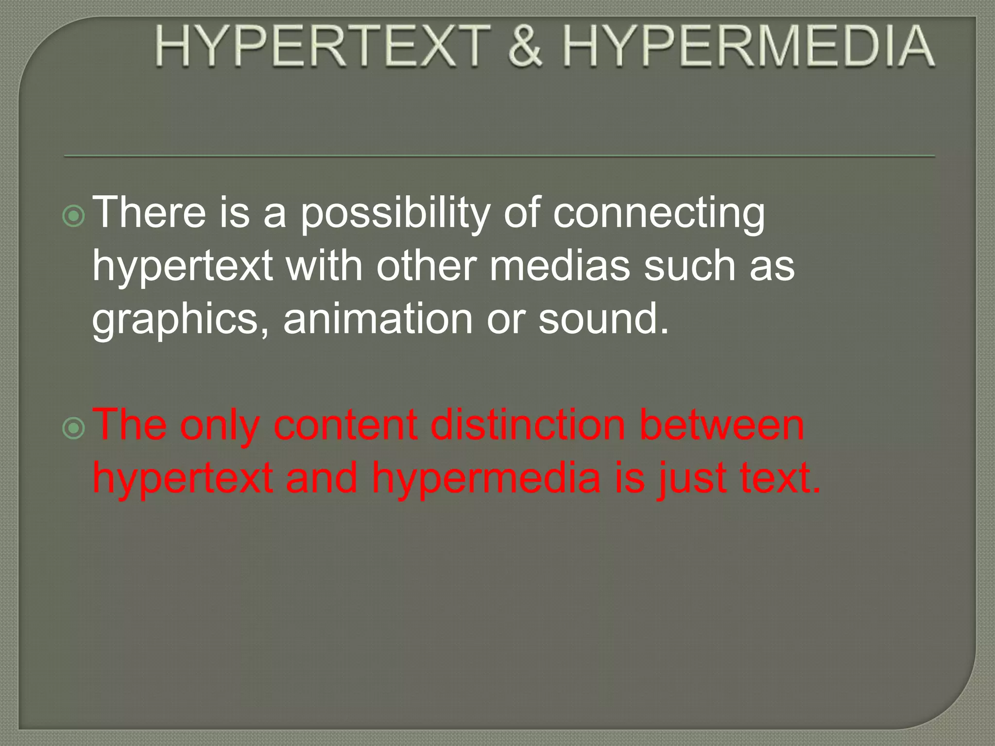 Hypertext system | PPTX