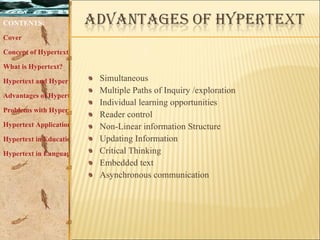 Hypertext System hwstwo | PPT