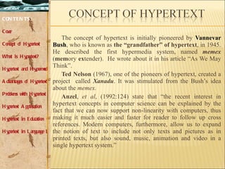Hypertext system new | PPT | Internet for Beginners | Internet