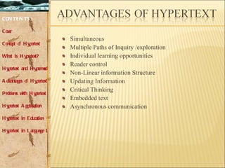 Hypertext system new | PPT | Internet for Beginners | Internet