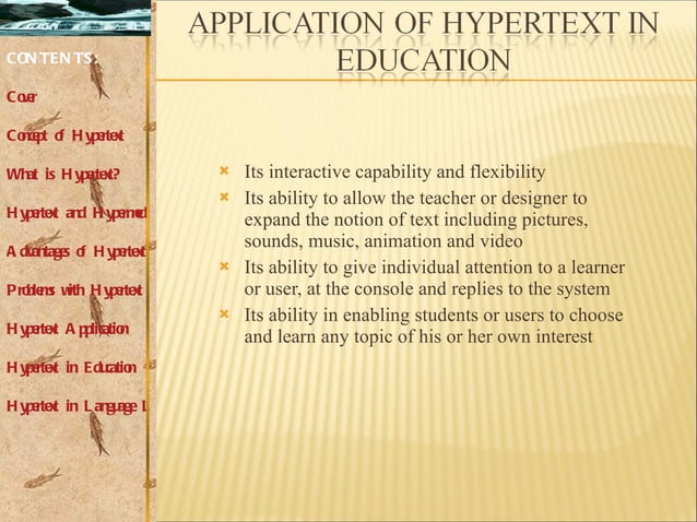 Hypertext system new | PPT | Internet for Beginners | Internet
