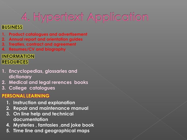 Hypertext system (presentation) 1 | PPT