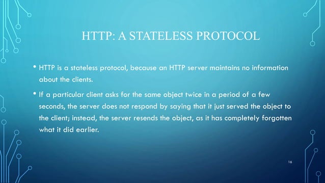 HyperText Transfer Protocol (HTTP) | PPTX