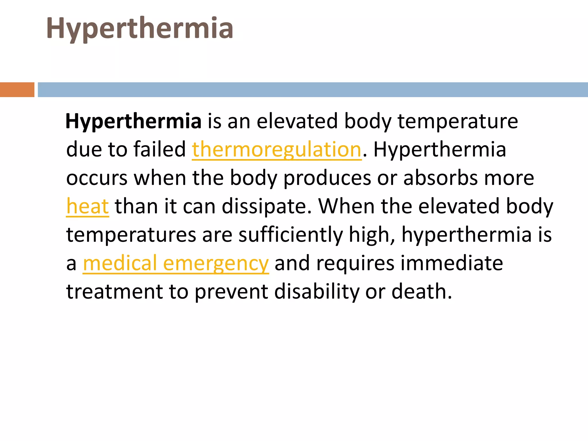 Hyperthermia | PPTX