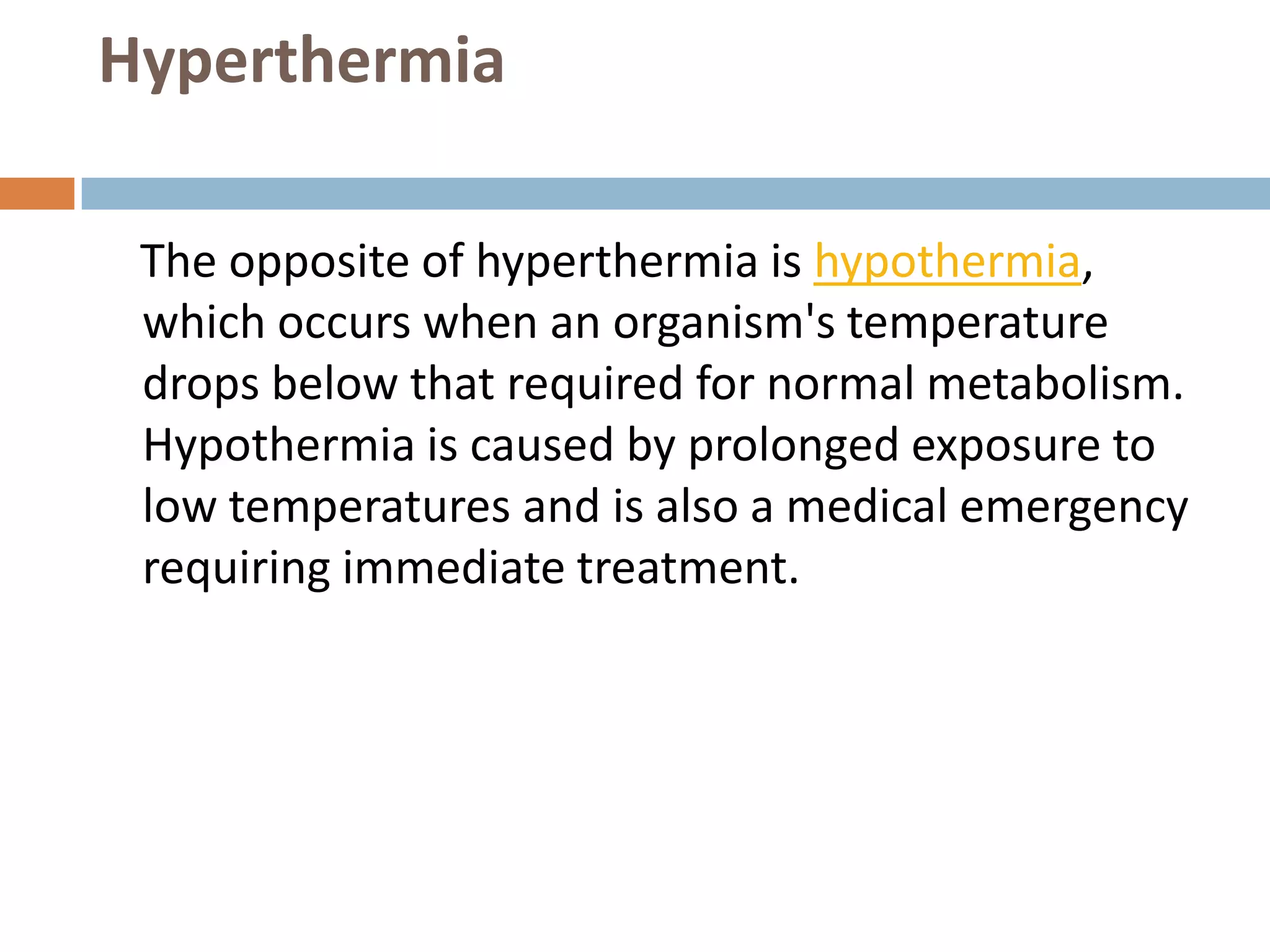 Hyperthermia | PPTX