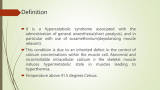 HYPERTHERMIA.pptx | Lung and Respiratory Health | Diseases and Conditions