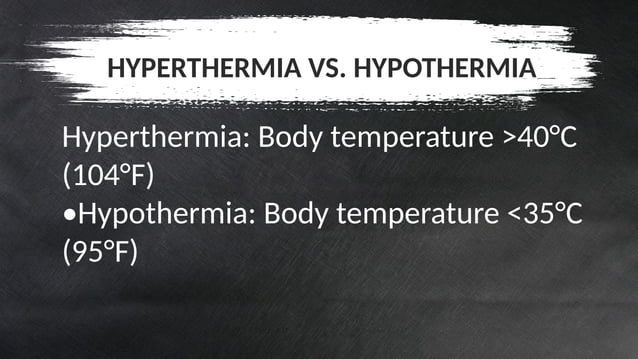 HYPERTHERMIA power point presentation for SHS | PPTX