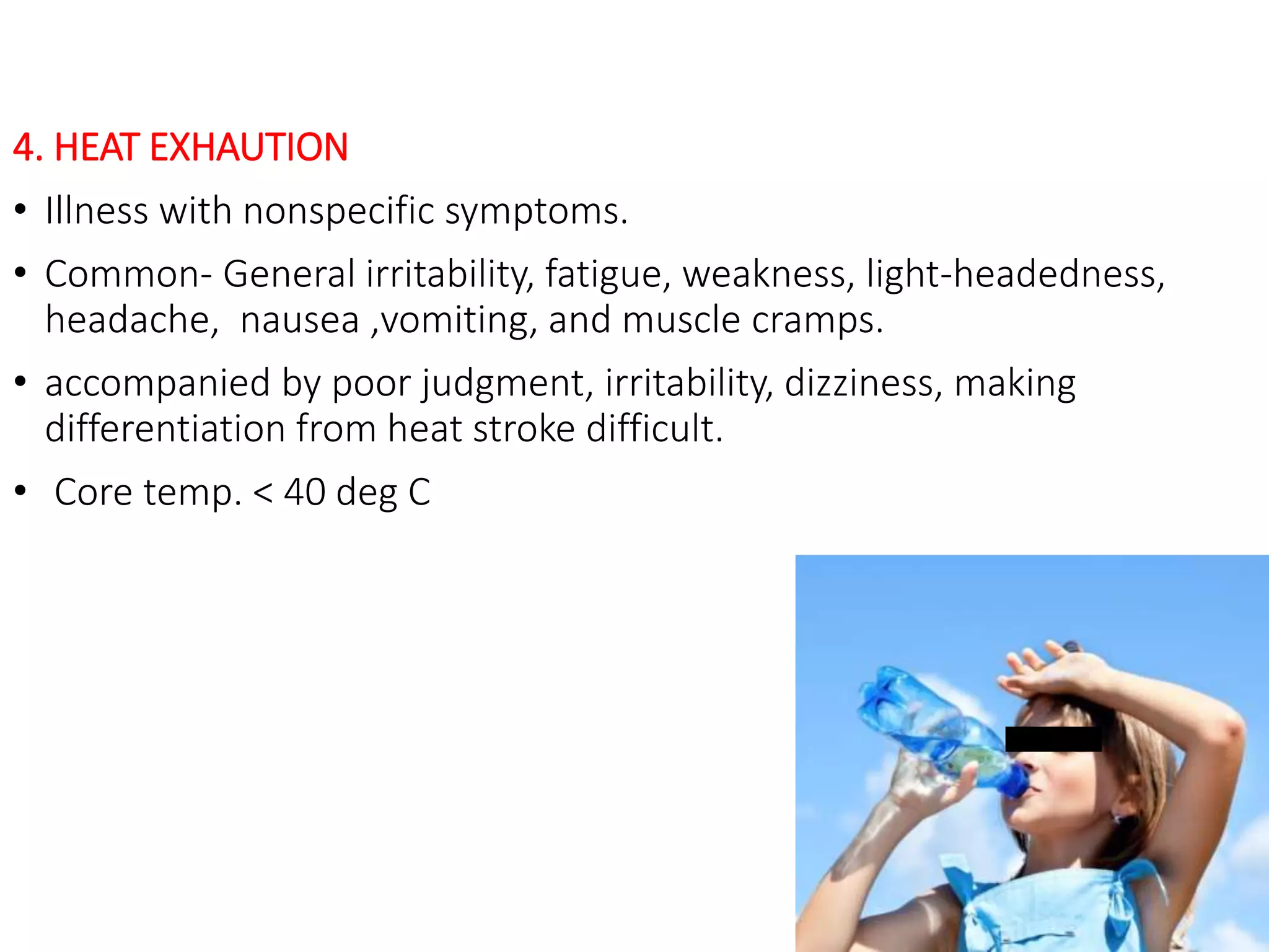 Hyperthermia and heat stroke | PPTX