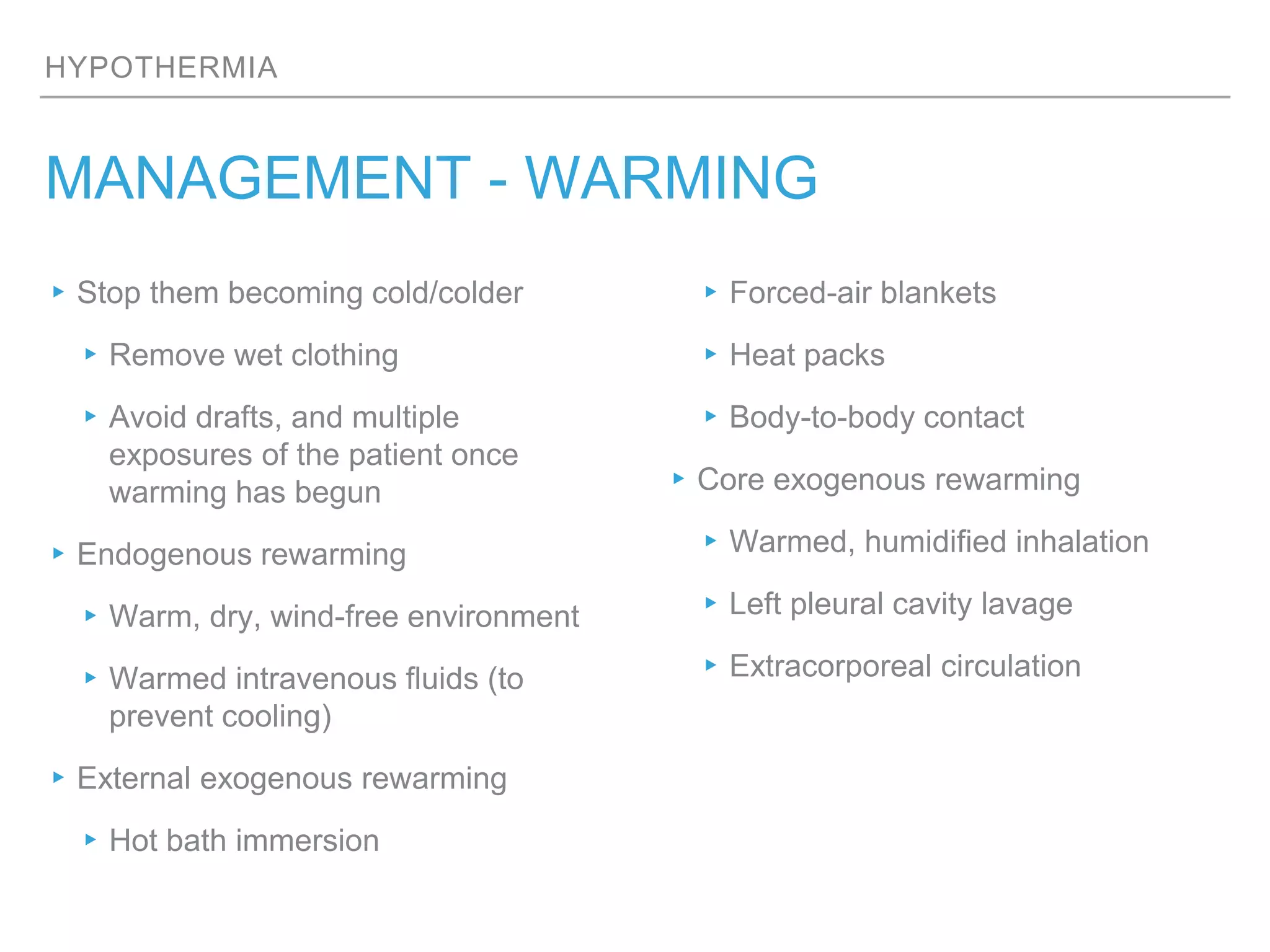 Hyperthermia and hypothermia | PPTX