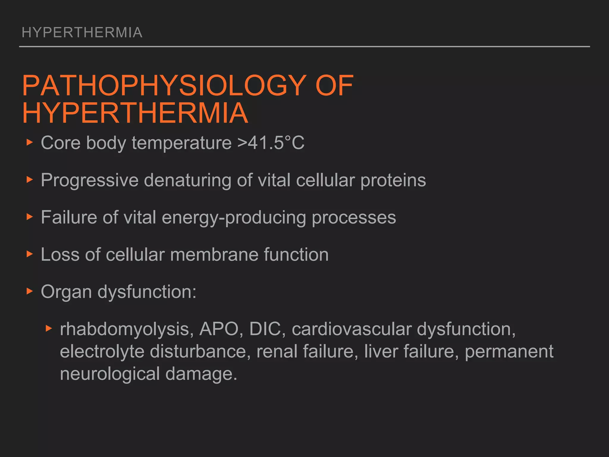 Hyperthermia and hypothermia | PPTX