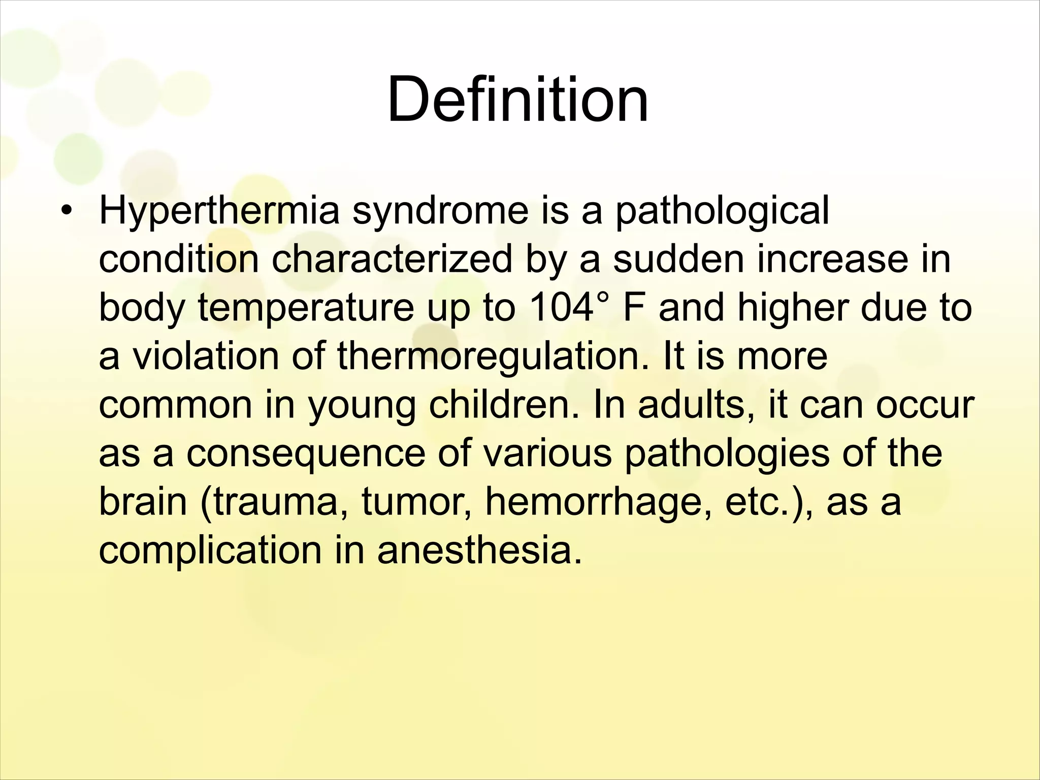 Hyperthermia Syndrome in Children.pdf