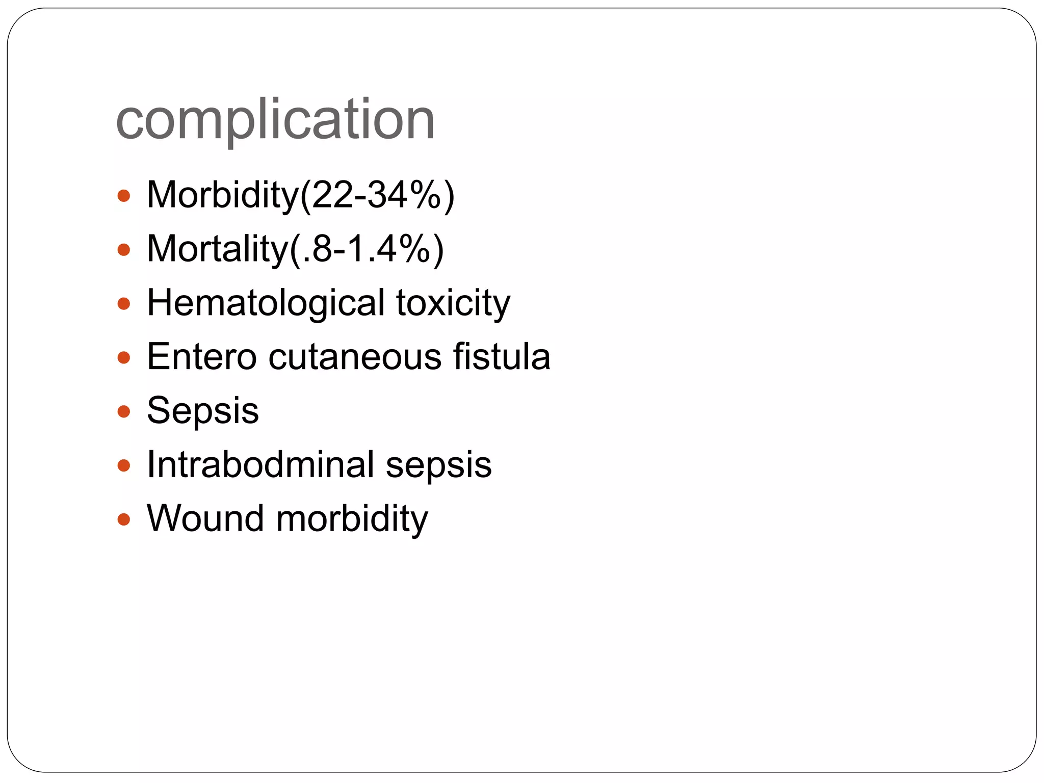 Hyperthermic intraperitoneal chemotherapy | PPTX