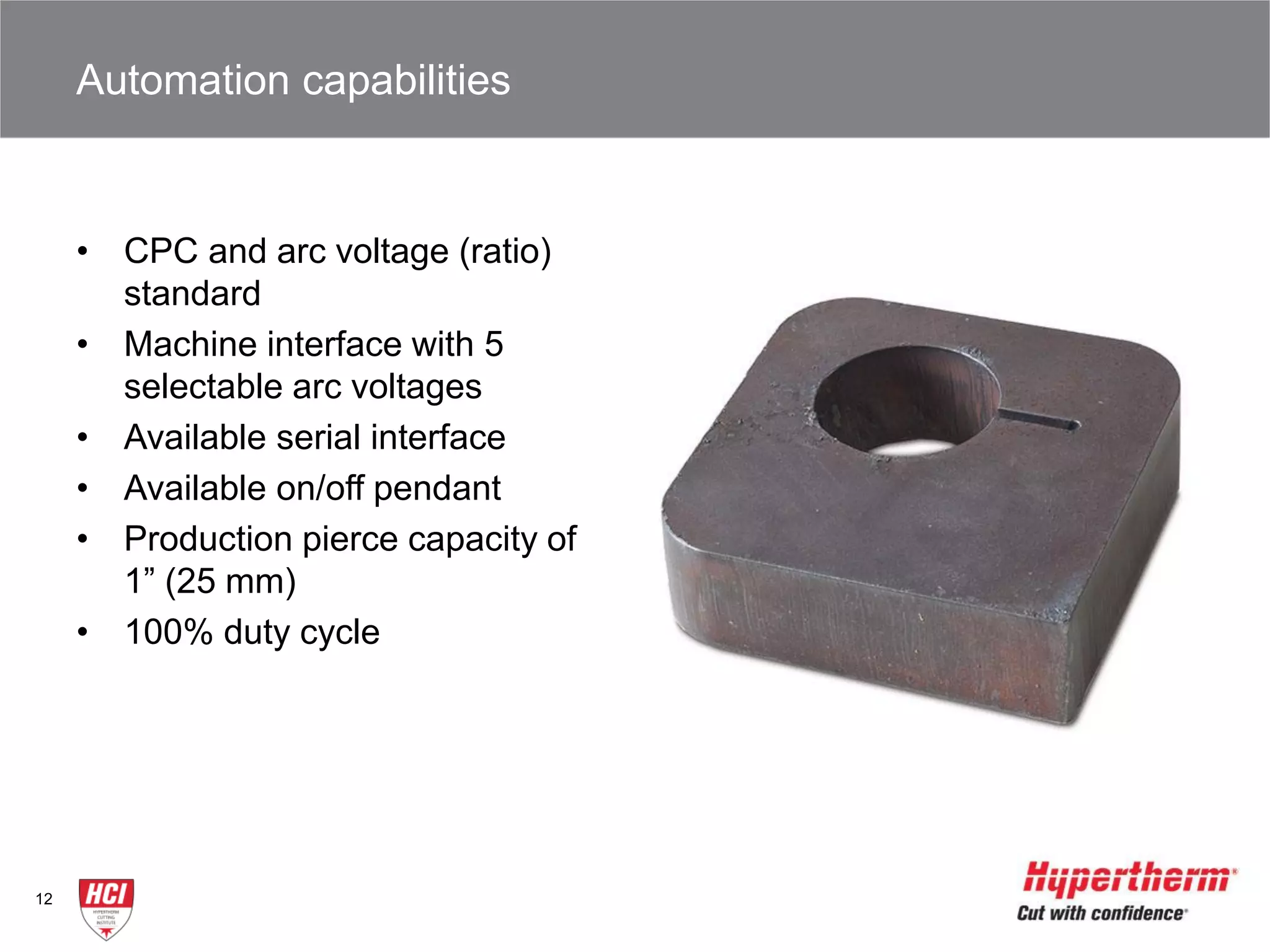 Hypertherm Powermax125 air plasma cutting and gouging system new ...