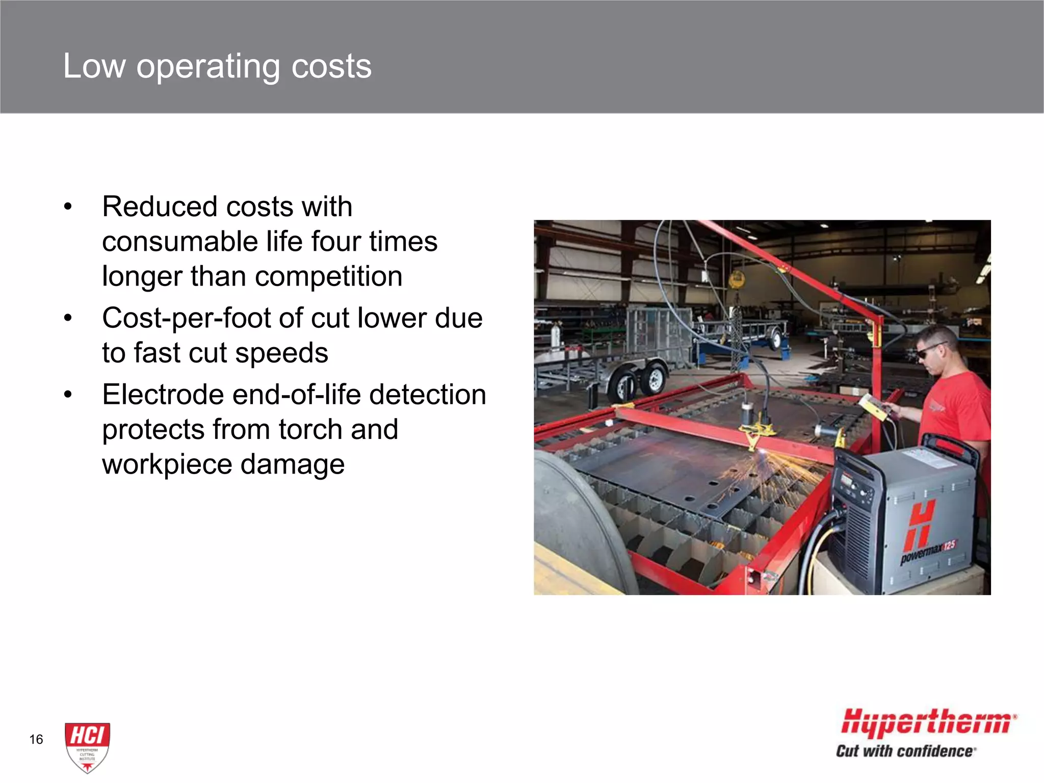 Hypertherm Powermax125 air plasma cutting and gouging system new ...