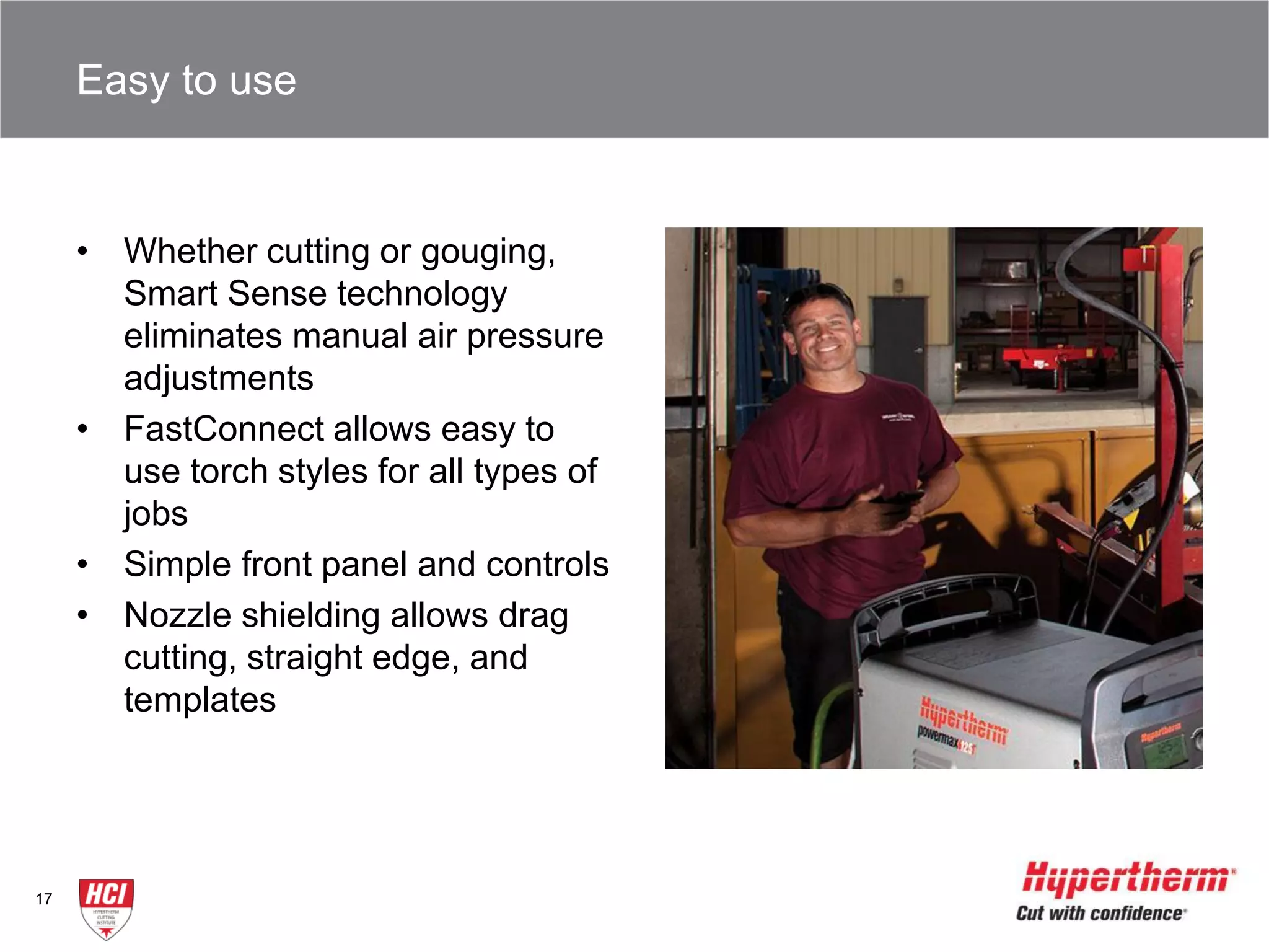 Hypertherm Powermax125 air plasma cutting and gouging system new ...